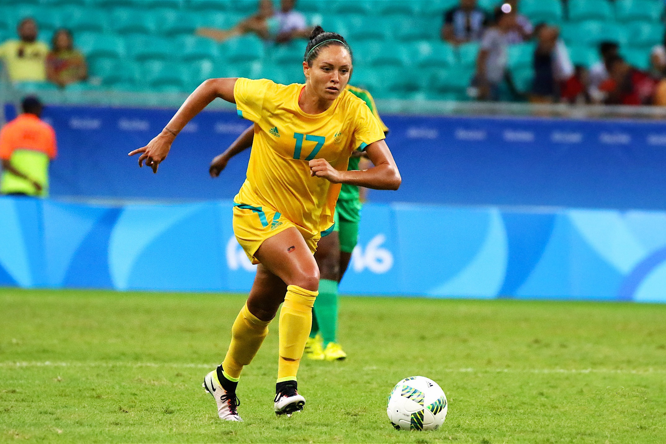 At Rio 2016 Kyah Simon lived a childhood dream and emulated her idol ...