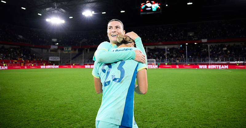 Catley "proud" of Arsenal teammate Cooney-Cross after goal | My Football