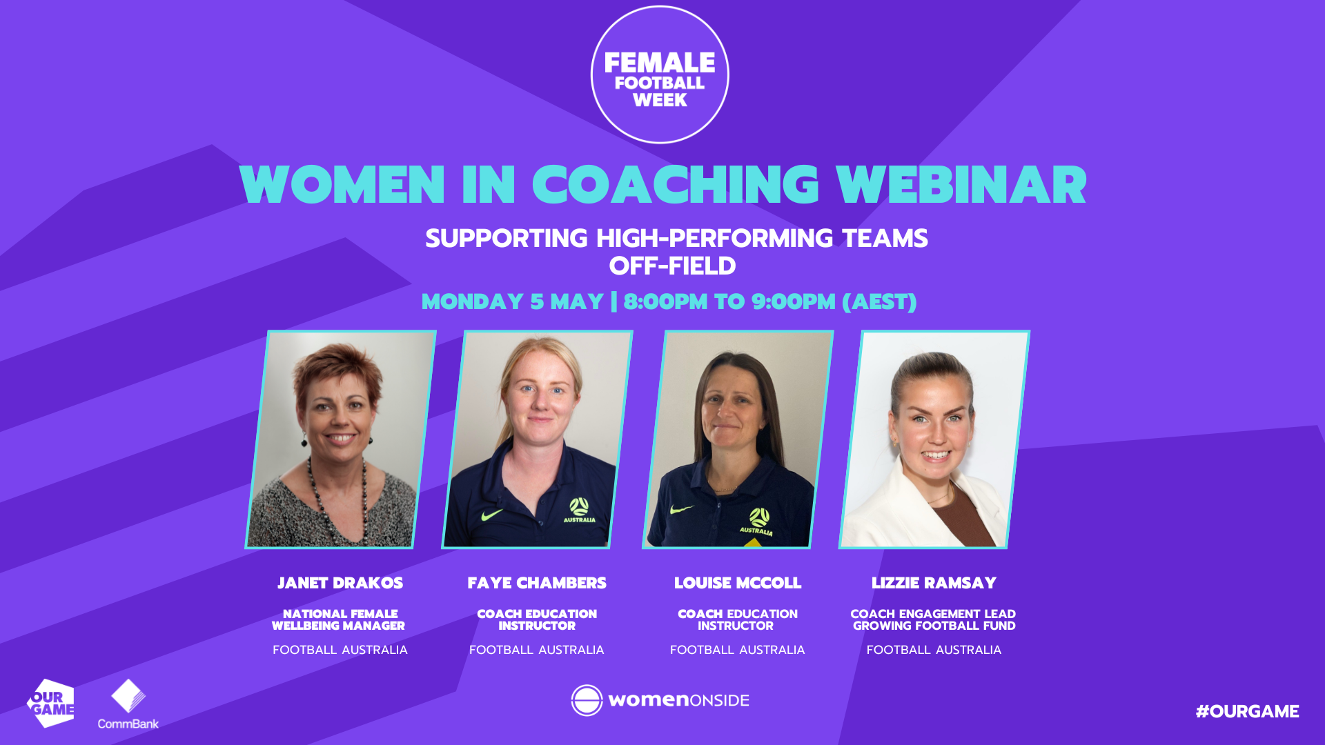 Female Football Week - Get to know our panellists - Women in Coaching ...