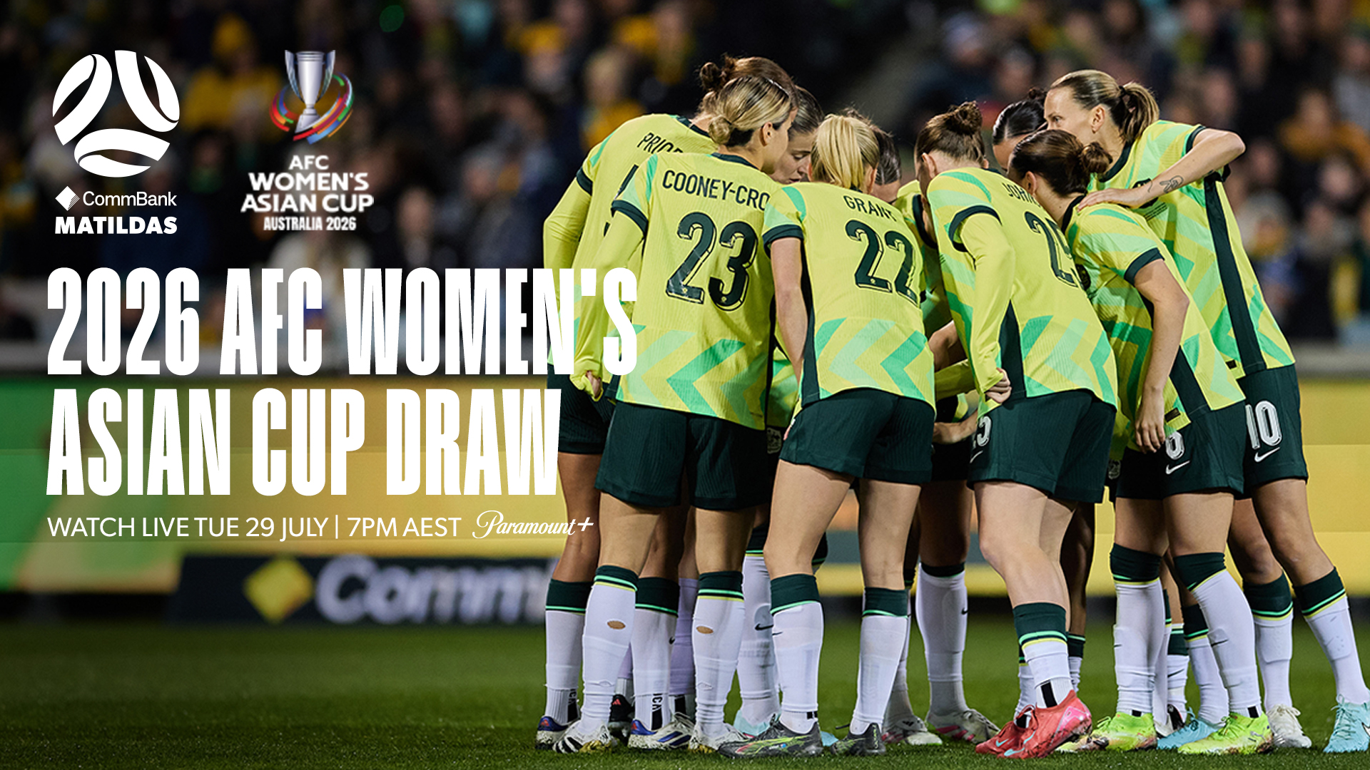 How to Watch: AFC Women’s Asian Cup Australia 2026™ Draw | My Football